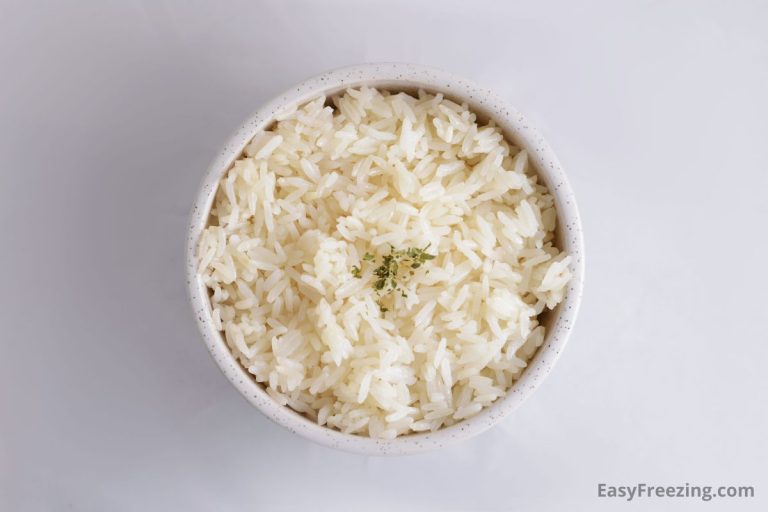 Freezing Cooked Rice (How to Do It Safely) - Easy Freezing